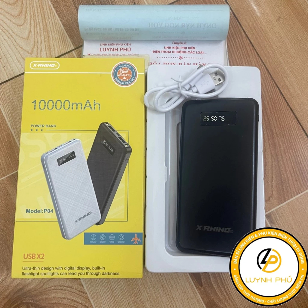 Sạc dự phòng X Rhino P04 10000mah | Shopee Việt Nam
