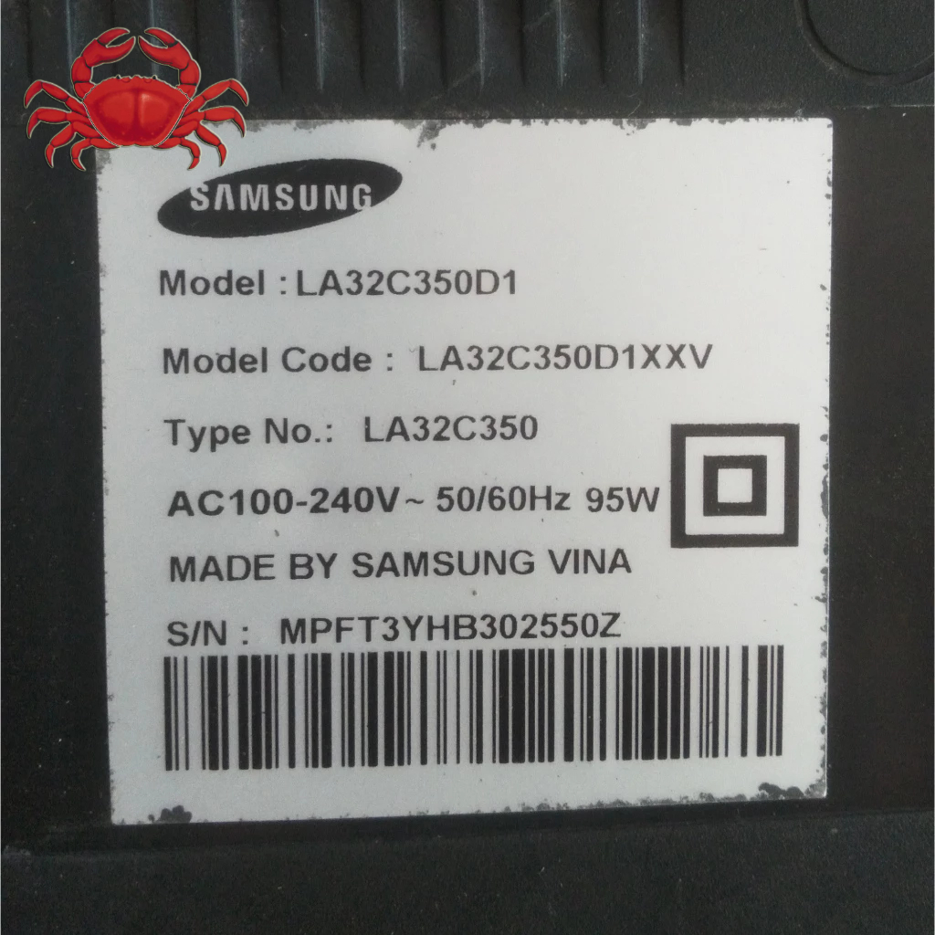 Bo mạch TV Samsung LA32C350D1 tháo máy | Shopee Việt Nam