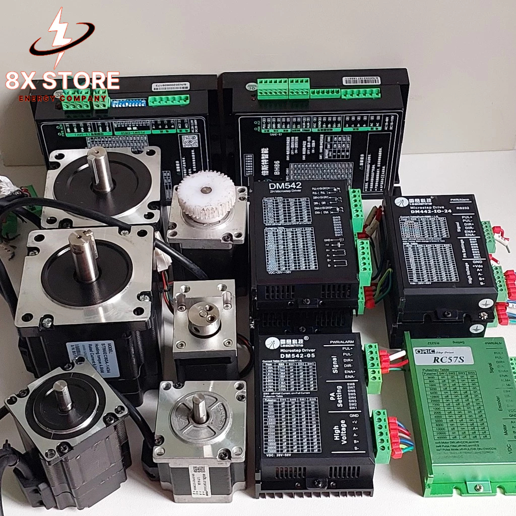 Combo Driver điều khiển động cơ bước kèm Step 42,57,86 DM542/DM442/BH86/ST8...Loại xịn | Shopee ...
