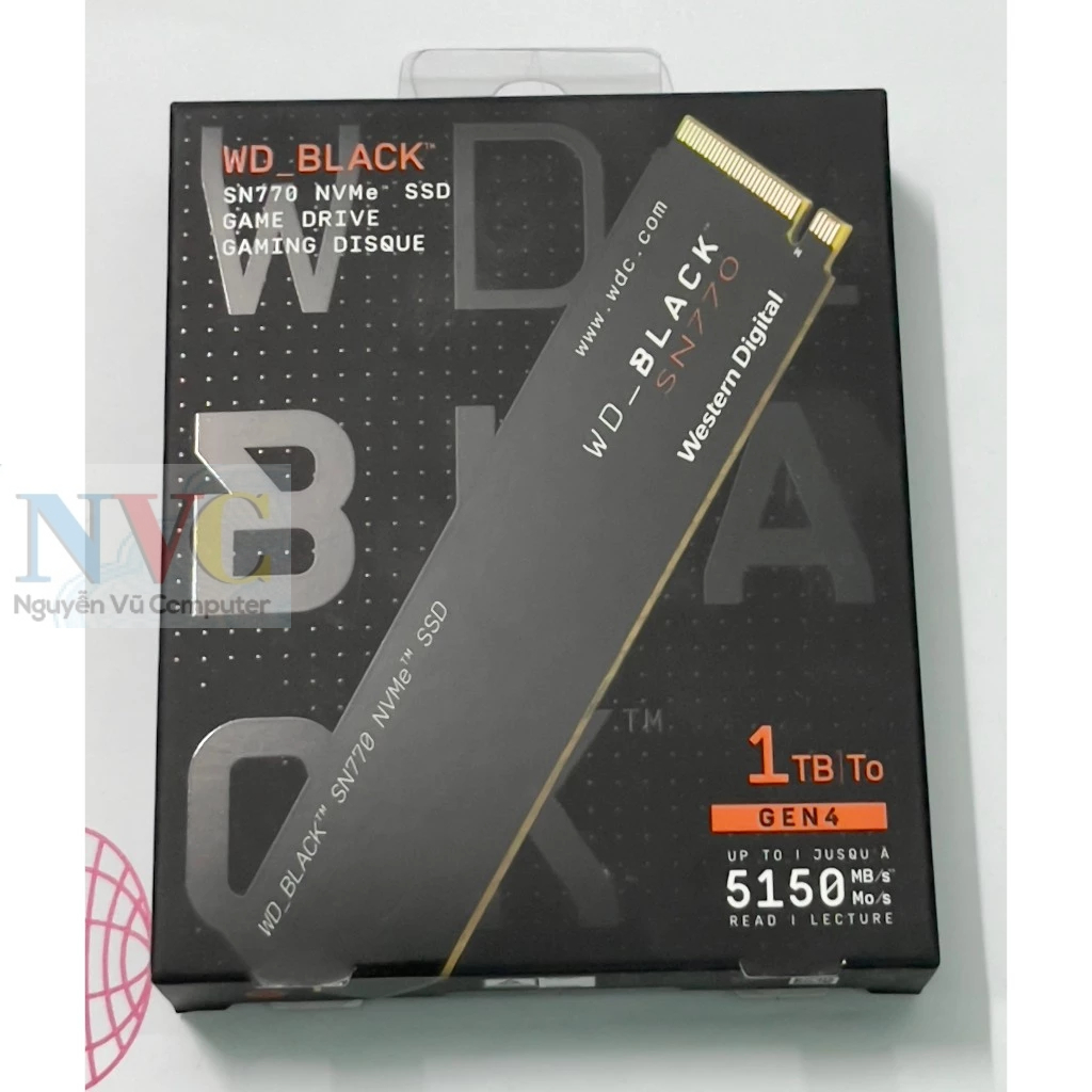 Ổ CỨNG SSD M2 WD BLACK SN770 SN810 1TB NVMe Gen4 x4 PCIe Tốc Độ Cao ...