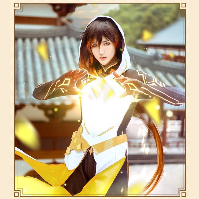  Order 7 10 Ng y Trang Ph c Ho Trang Cosplay Zhongli Archon