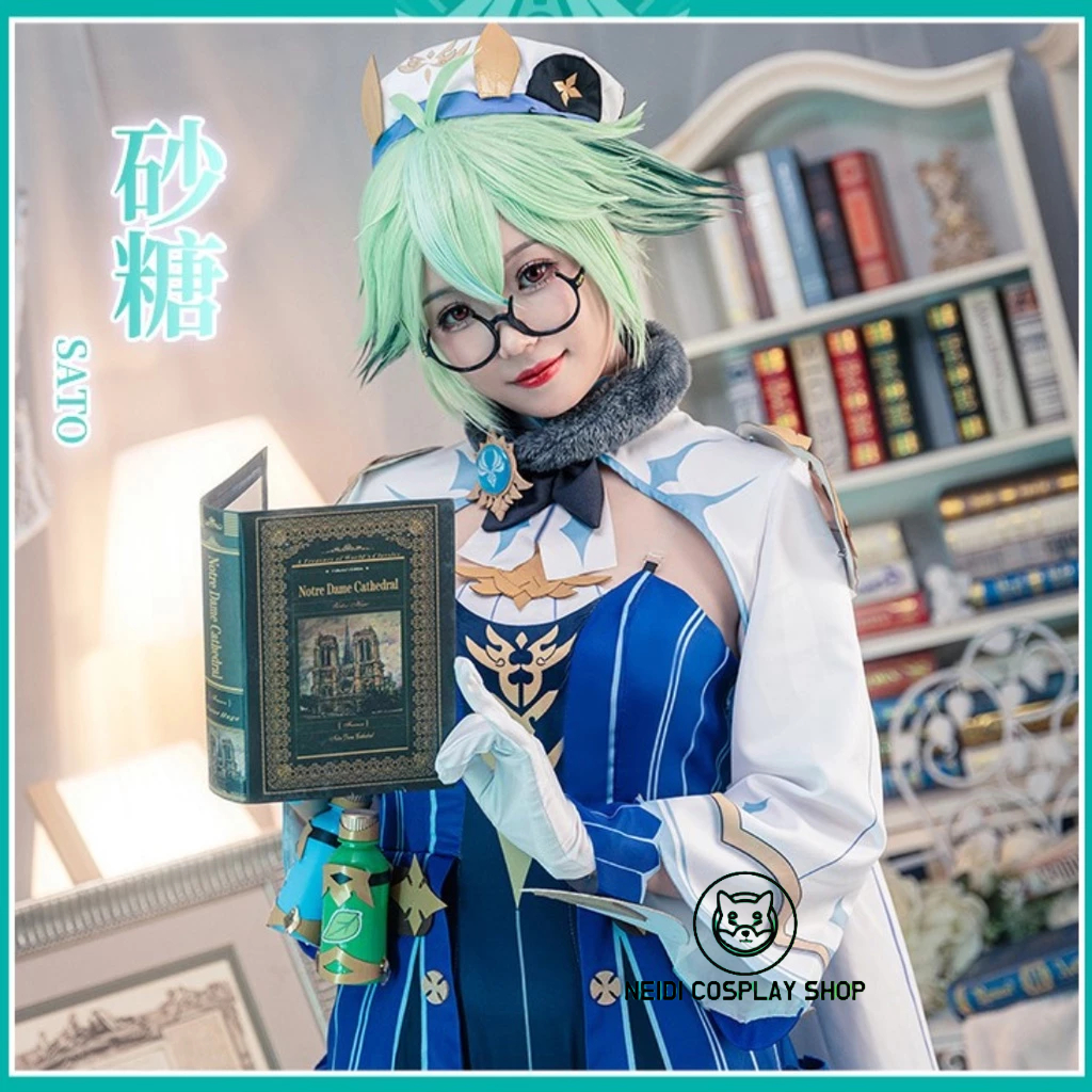 [Order 7-10 Ngày Ngày] Trang Phục Hoá Trang Cosplay Sucrose (Genshin Impact)(Cosplay) | Shopee ...