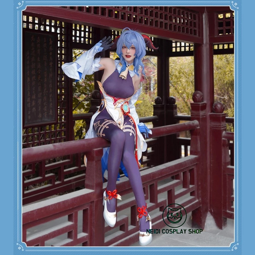 [Order 7-10 Ngày] Trang Phục Hoá Trang Cosplay Ganyu (Genshin Impact)(Cosplay) | Shopee Việt Nam