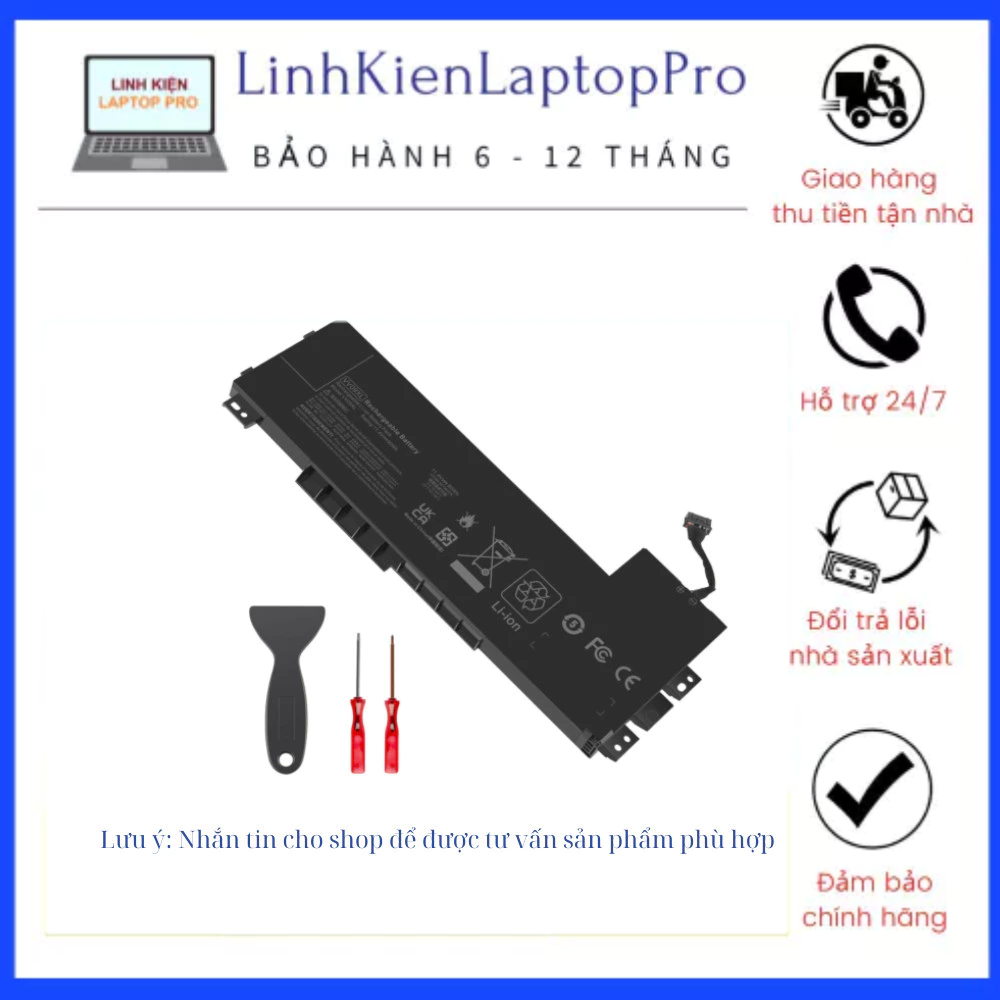 PIN LAPTOP HP Zbook 15 G3, 15 G4, Zbook 17 G3, 17 G4, VV09XL New 100% ...