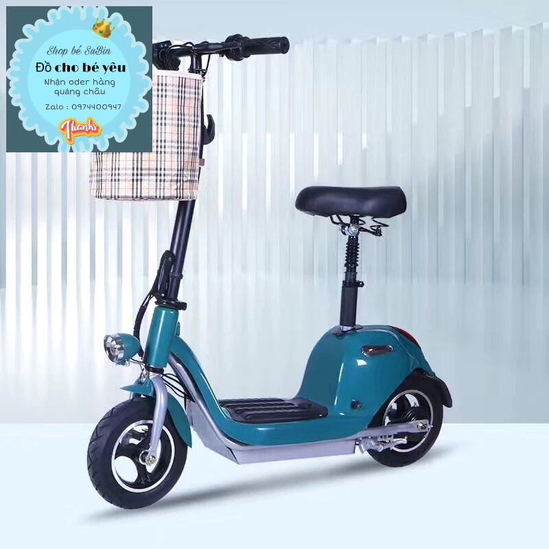 Xe điện mini E-SCOOTER 24V12Ah- Hàng order | Shopee Việt Nam