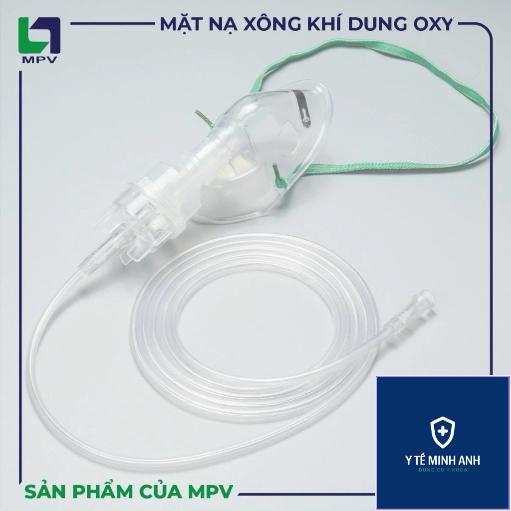 Combo mặt nạ xông khí dung MPV, Mask xông khí dung cho trẻ em, người ...