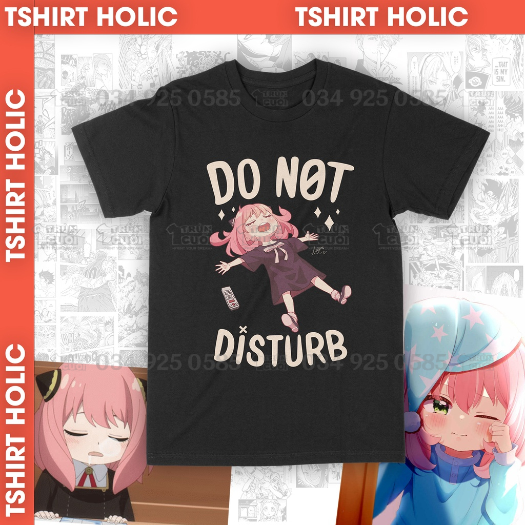 Áo thun Anya - Đừng Làm Phiền - Unisex Trùm Cuối Manga Anime, Cotton ...