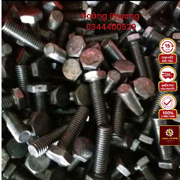 1kg bulong 12mm đen, ecu, đai ốc đủ size | Shopee Việt Nam