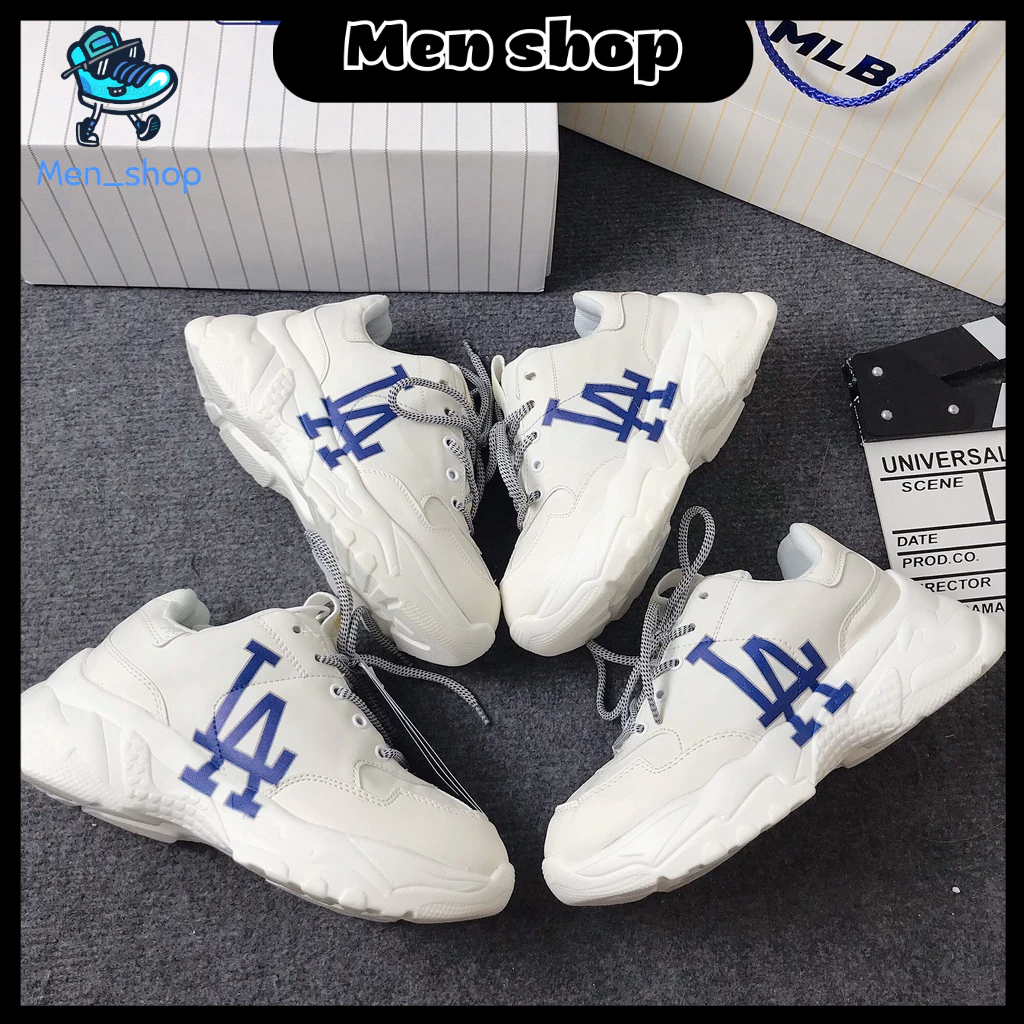 Giày MLB LA, Giày Thể Thao LA phong cách hàn quốc, tăng chiều cao độn ...