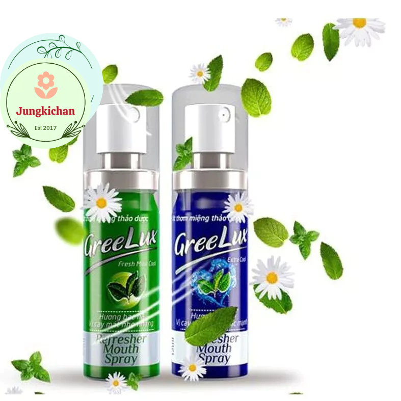 Xịt thơm miệng Greelux 12ml - Dược phẩm Hoa Linh. | Shopee Việt Nam