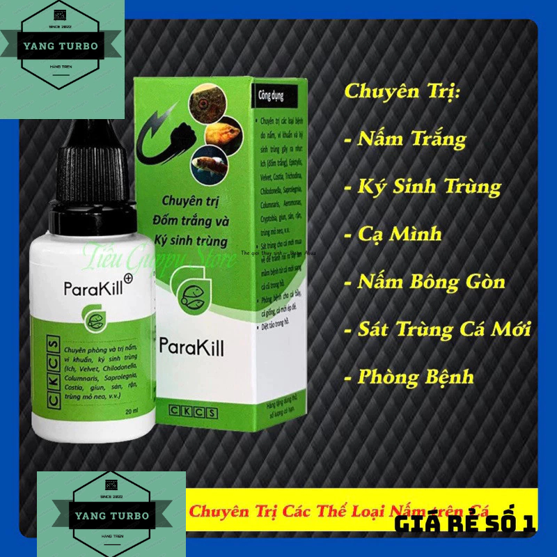 PARAKILL - Chuyên Sử Dụng Cho Các Trường Hợp Nấm trên Cá Cảnh | Shopee ...