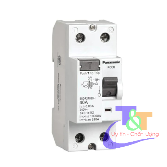 CB Chống Rò, Aptomat Chống Rò RCCB 2P Chính Hãng Panasonic | Shopee Việt Nam