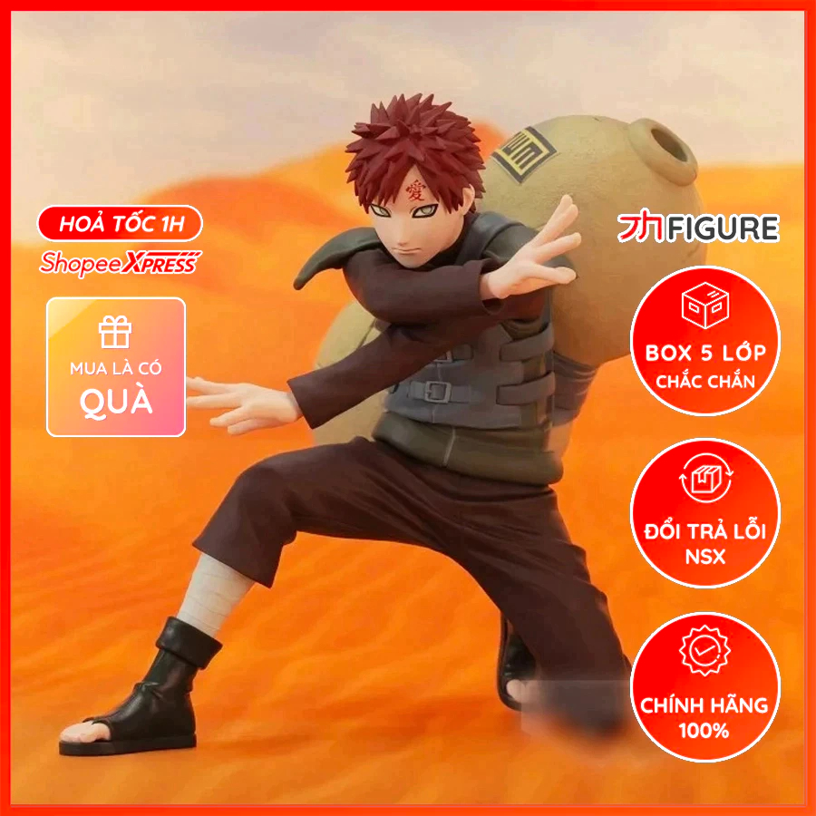 Mô Hình Gaara, Naruto Shippuuden, II Ver., Vibration Stars (Bandai Spirits) Figure Chính Hãng ...