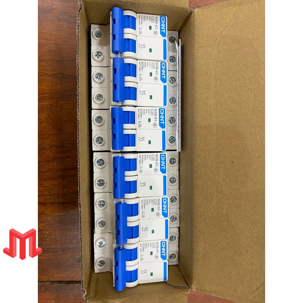 Aptomat MCB 2 Pha hãng CHINT NXB-63 6A, 10A, 16A, 25A, 32A, 40A, 50A, 63A Dòng Cắt 6kA | Shopee ...