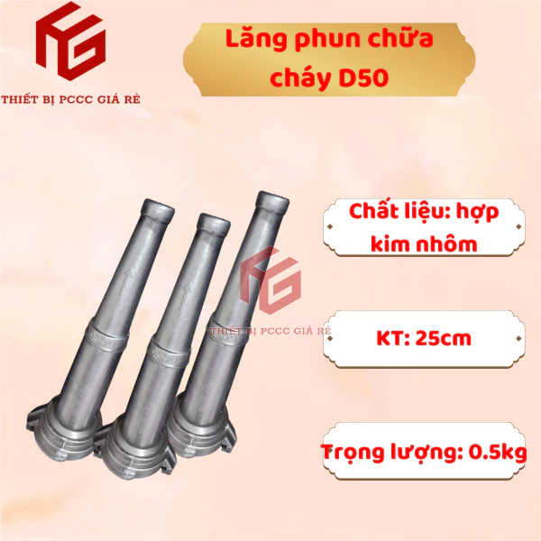 Lăng phun chữa cháy D50, D65, lăng phun cứu hoả | Shopee Việt Nam