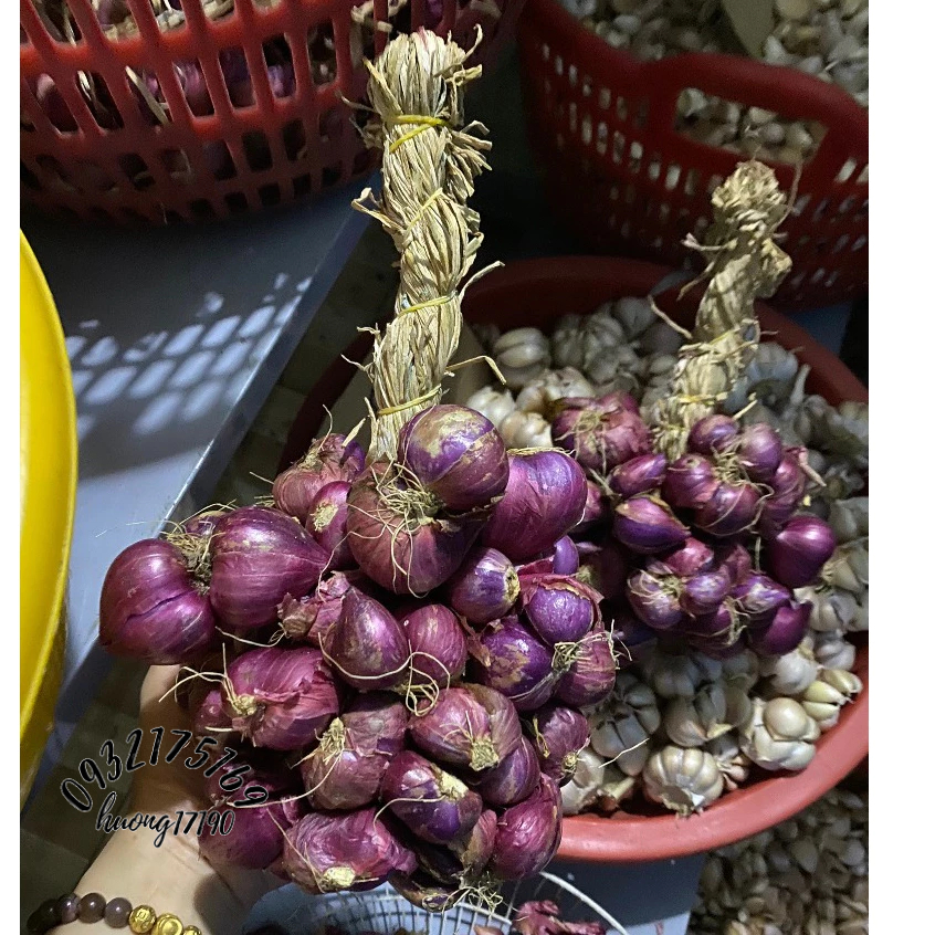 Hành Tím Vĩnh Châu Hành Tiêu Người Hoa . Hành tím chùm 1kg / 0.5kg ...