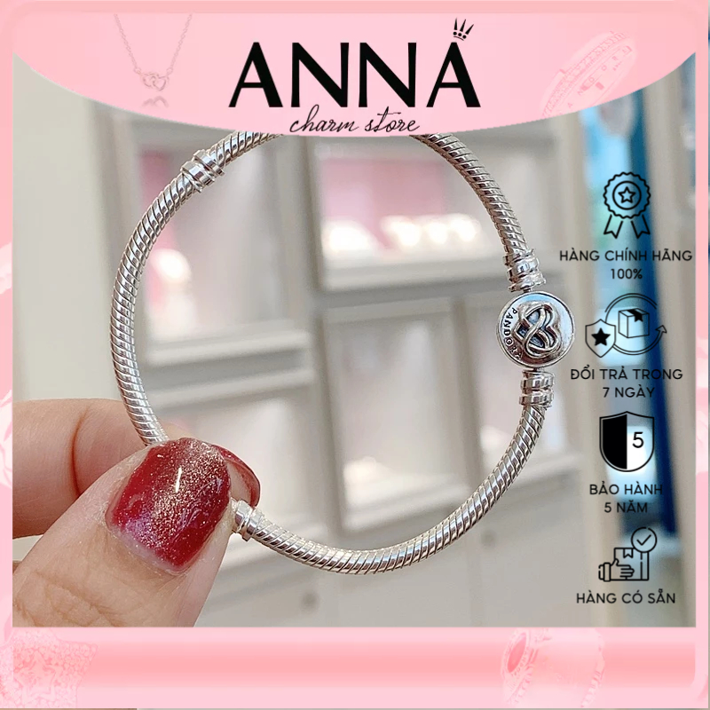 Vòng Pandora Moments khóa trái tim vô cực - Lắc tay Pandora Authentic ...