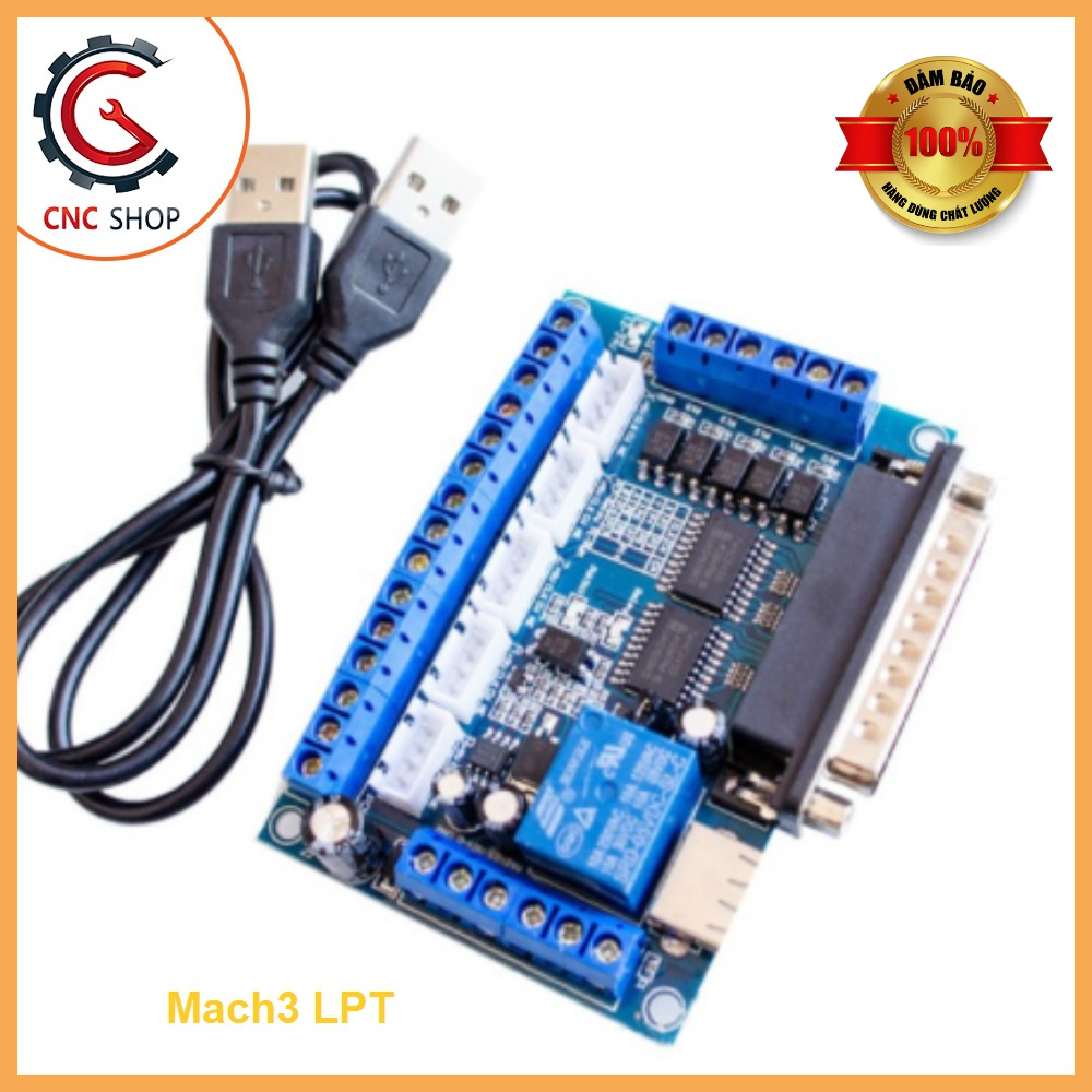 Mạch MACH3 CNC LPT (BOB Mach3 5 Trục) | Shopee Việt Nam