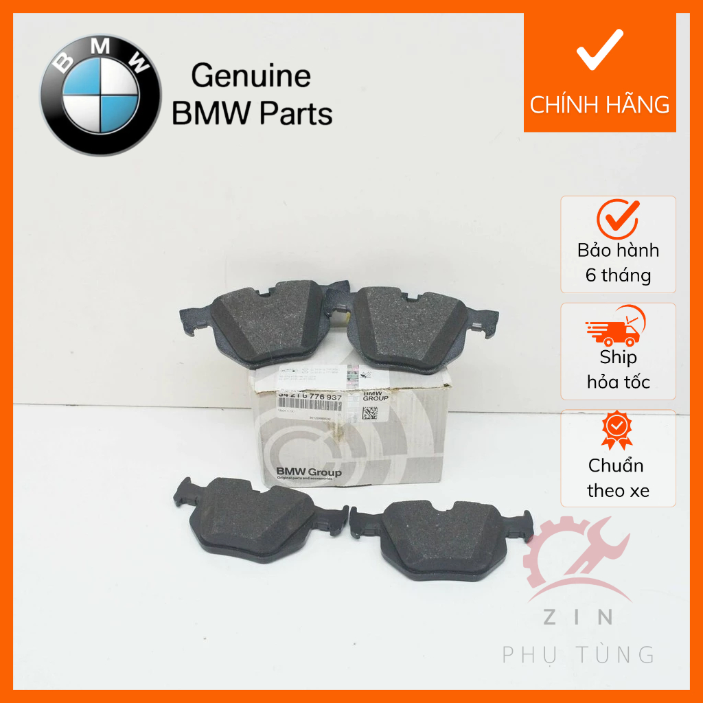 [CHÍNH HÃNG] Má phanh sau ( bố thăng sau ) BMW X5 E70 34216776937 ...