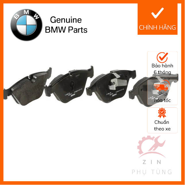 [CHÍNH HÃNG] Má phanh trước ( bố thắng trước ) BMW 3 series 310i 320i ...