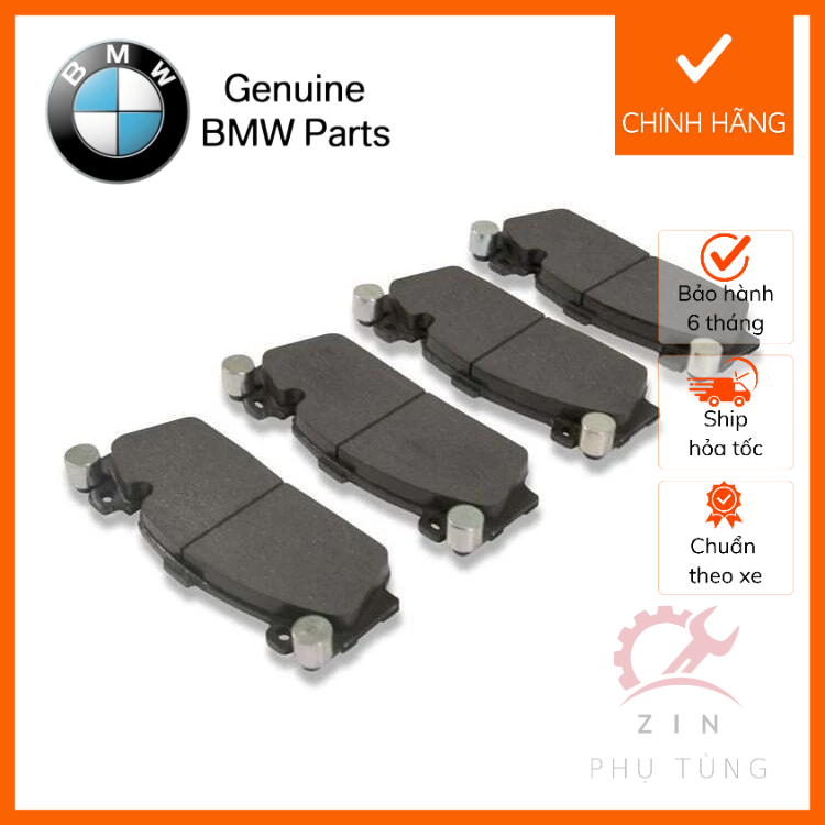 [CHÍNH HÃNG] Má phanh trước ( bố thắng trước ) BMW M6 F12 34112284869 ...
