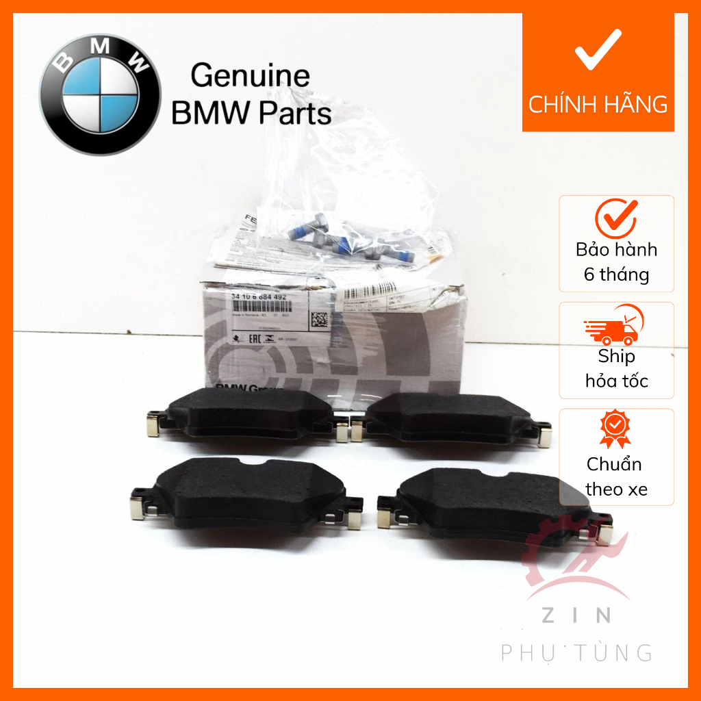 [CHÍNH HÃNG] Má phanh trước ( bố thắng trước ) BMW 5 series 520i 525i ...