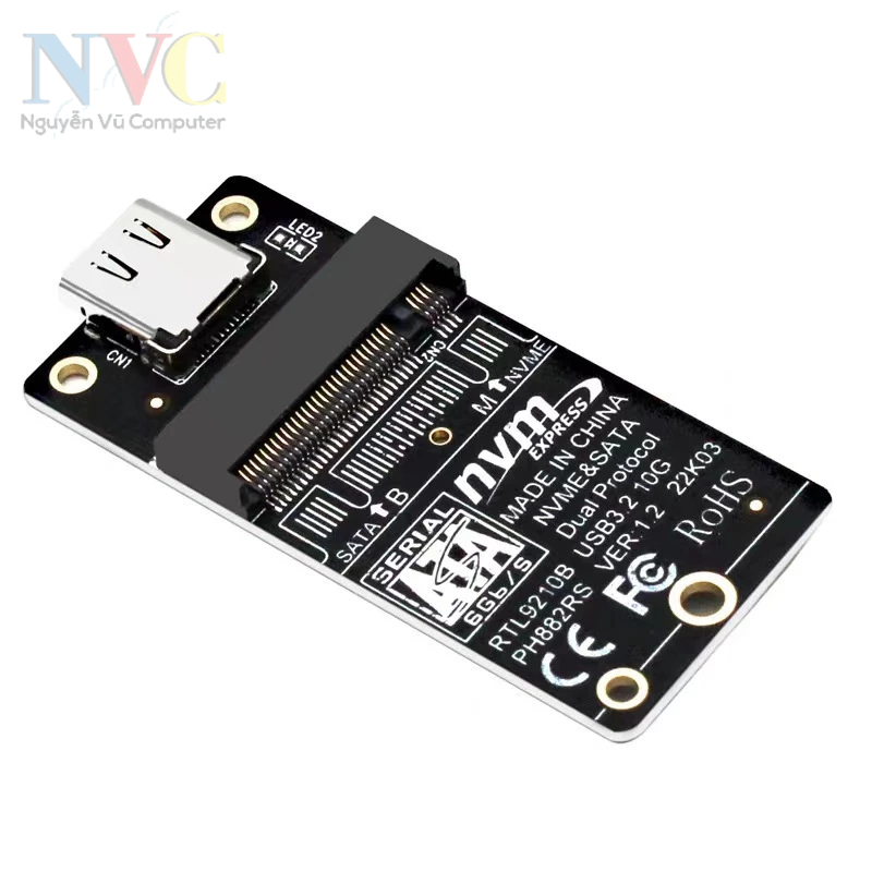 Card chuyển đổi SSD M.2+ NVMe sang Type-C 3.1 Gen 2 | Shopee Việt Nam