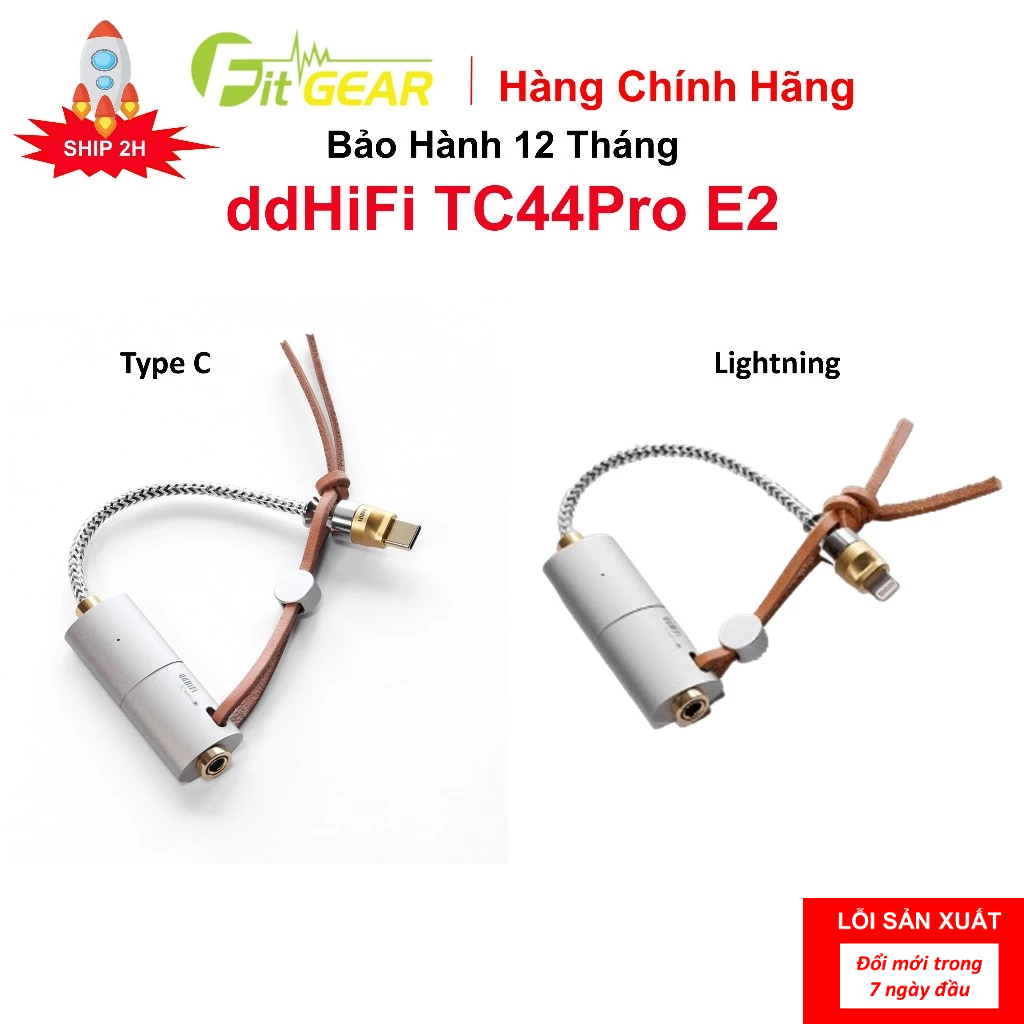 Bộ Giải Mã Di Dộng DAC/AMP ddHiFi TC44 Pro E2 Chính Hãng - Bảo Hành 12 ...