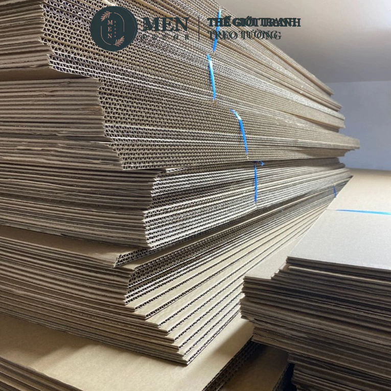 10 Tấm Bìa Carton 3 lớp dày dùng đóng hàng, làm mô hình, bìa đủ size 50x50cm, 50x100cm, dày 4 ...