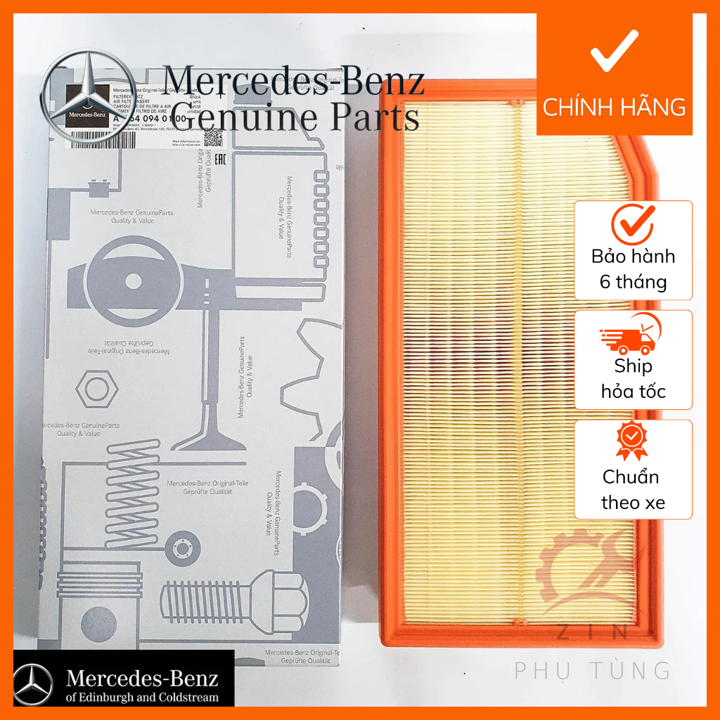 [Chính Hãng] Lọc gió động cơ Mercedes Benz GLC200 E200 E250 E300 C200 ...
