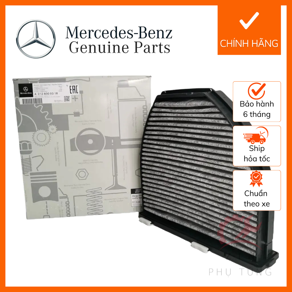 [Chính Hãng] Lọc gió điều hòa Mercedes C200 C300 C350, E250, E300, E350 ...