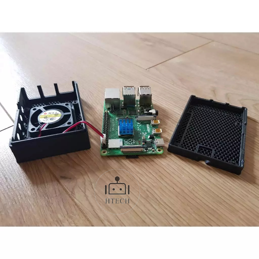 Vỏ bảo vệ Raspberry Pi 4 case (40mm fan) | Shopee Việt Nam