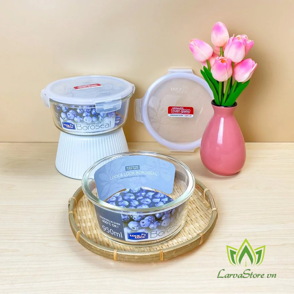 Hộp Thủy Tinh 950ml Lock&Lock LLG861 Chịu Nhiệt Dùng Tốt Với Lò Vi Sóng ...
