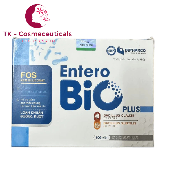Men Entero Bio Plus Bổ Sung Lợi Khuẩn Đường Ruột, Hỗ Trợ Giảm Các Triệu ...