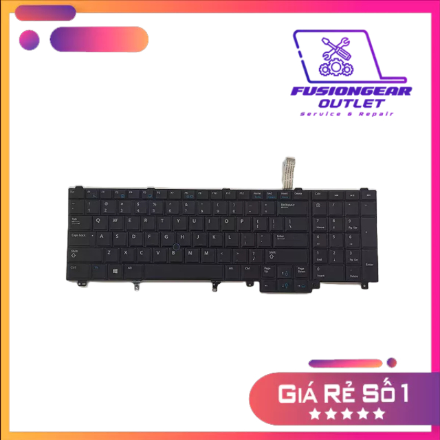 [NEW] Bàn phím laptop Dell Latitude E6540 - E6530 - E6520 - Precision M2800 - M4600- M4700 ...