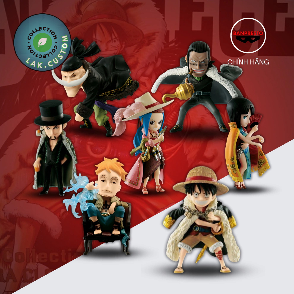 WCF LUFFY + COLLECTION BOOK EXTRA CLOSET | MÔ HÌNH WCF ONE PIECE ...