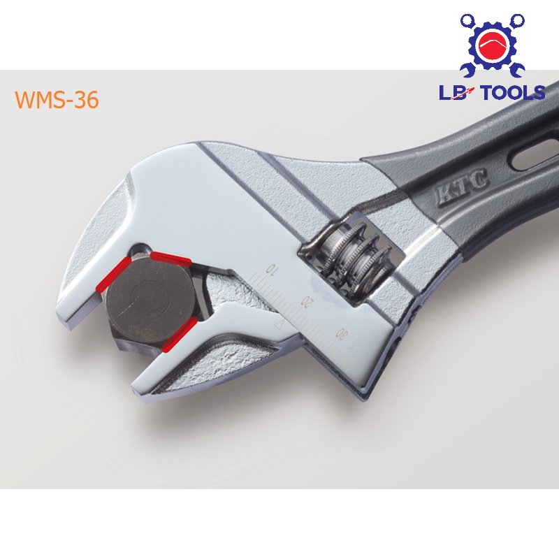 Mỏ lế ngắn Nhật KTC, bản đặc biệt tiếp xúc 3 mặt bulong hạn chế trầy- WMS-24, WMS-30, WMS-36 ...