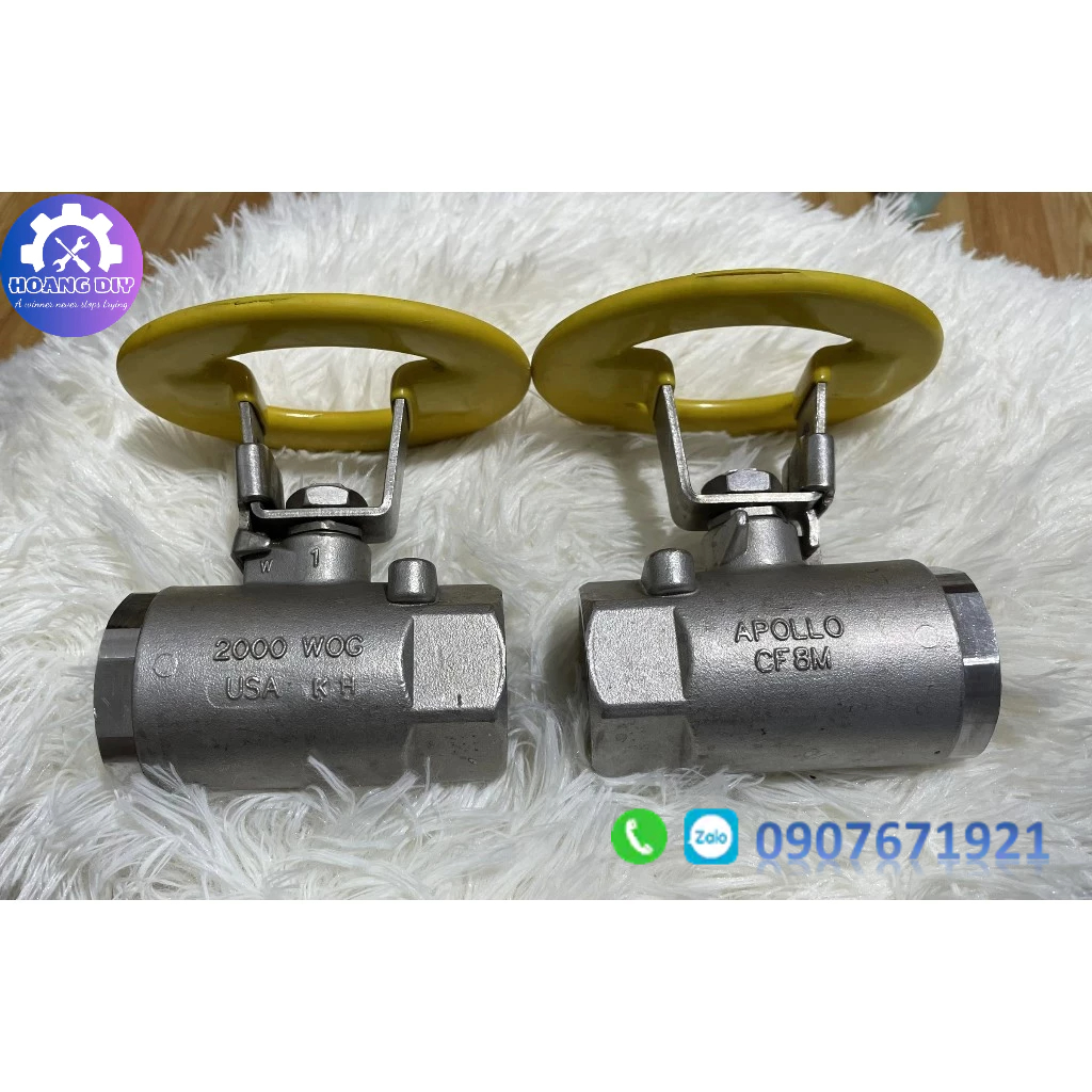 Van INOX ren trong 27mm Apollo 1" 2000 Wog CF8M. | Shopee Việt Nam