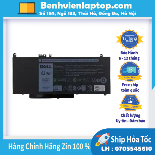 Pin Laptop Dell Latitude E5470 E5570, Precision 15 3510 6MT4T DÀI 62WH ...