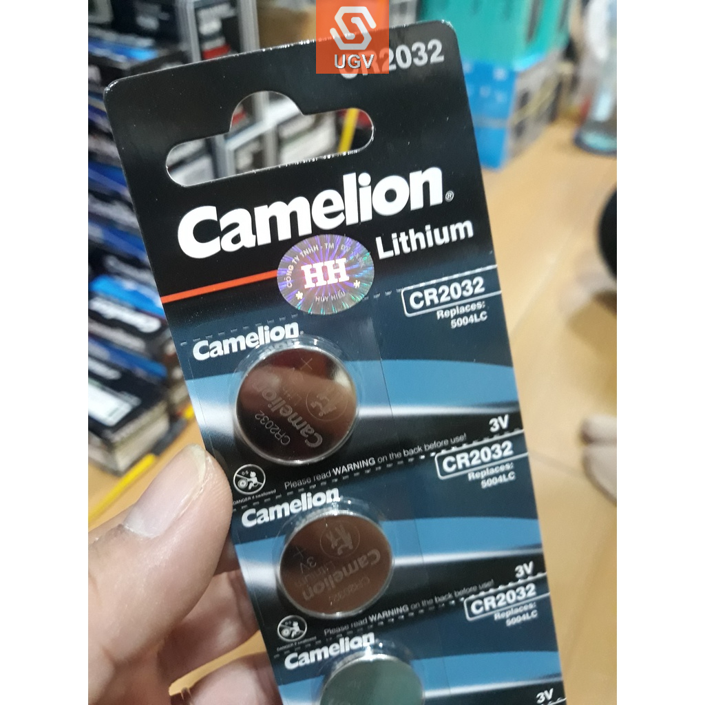 Pin CR2032 Lithium 3V Camelion Vĩ 5 Viên - Chính Hãng | Shopee Việt Nam