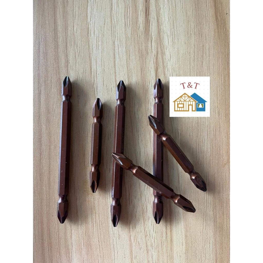 Đầu bắn vít nâu 2 đầu 3 ke chính hãng | Shopee Việt Nam