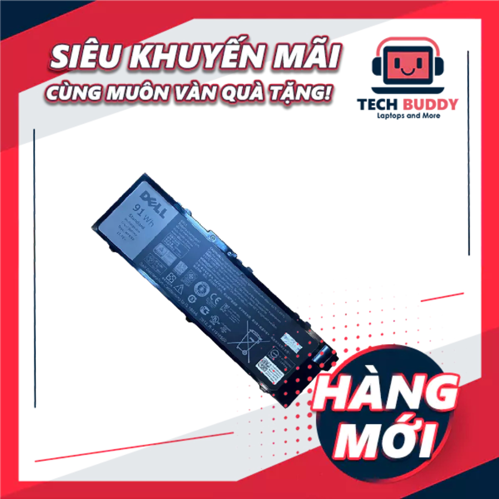 [HÀNG MỚI ZIN] Pin Laptop Dell Precision M7510 M7710 MFKVP 1G9VM GR5D3 ...