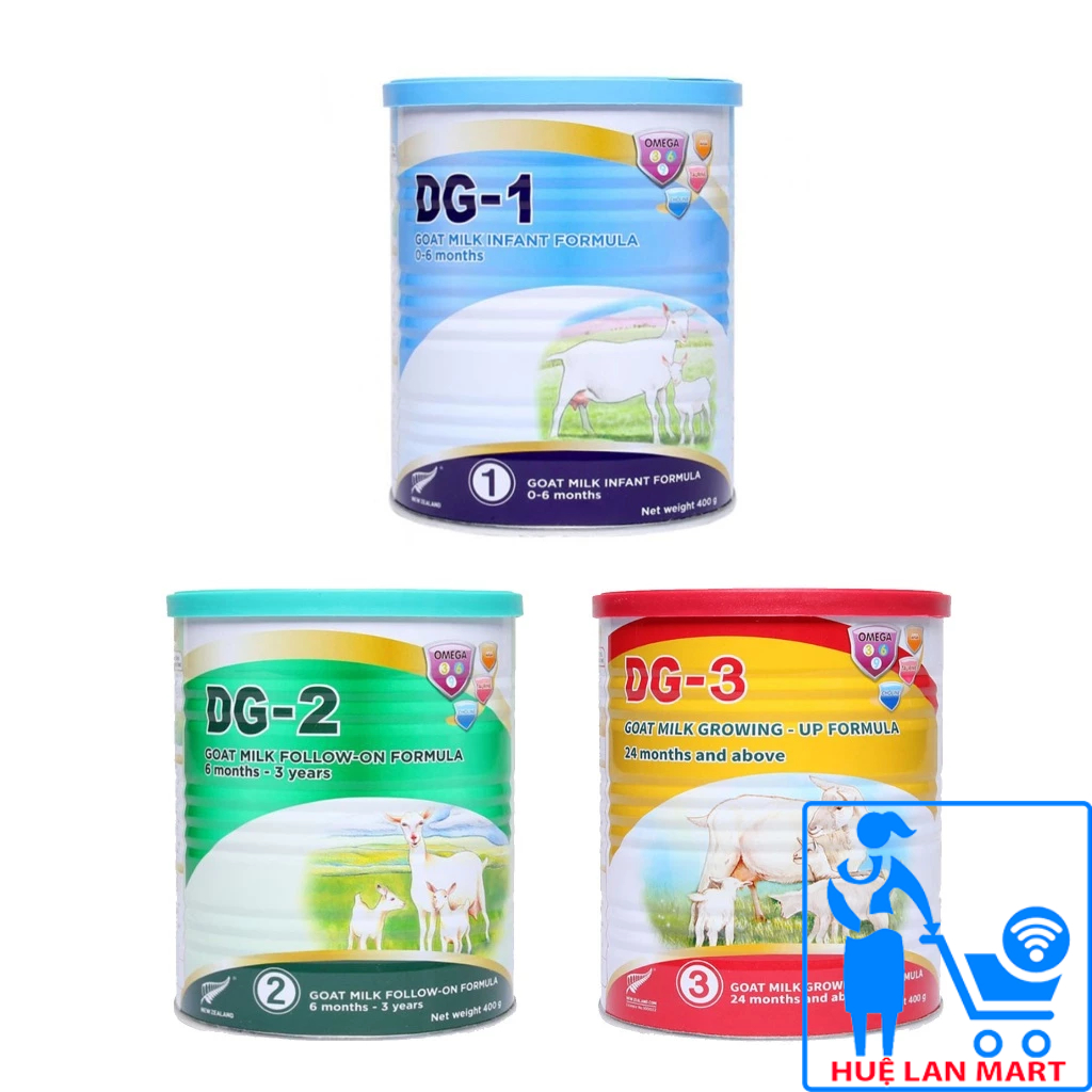 Sữa Bột DG Goat Milk Follow - On Formula Số 1/2/3 Hộp 400/800g | Shopee ...