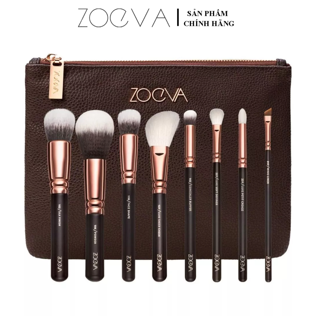 Set Cọ Cá Nhân Cao Cấp ZOEVA Full Set 8 Brushes Makeup Cosmetics Brush ...