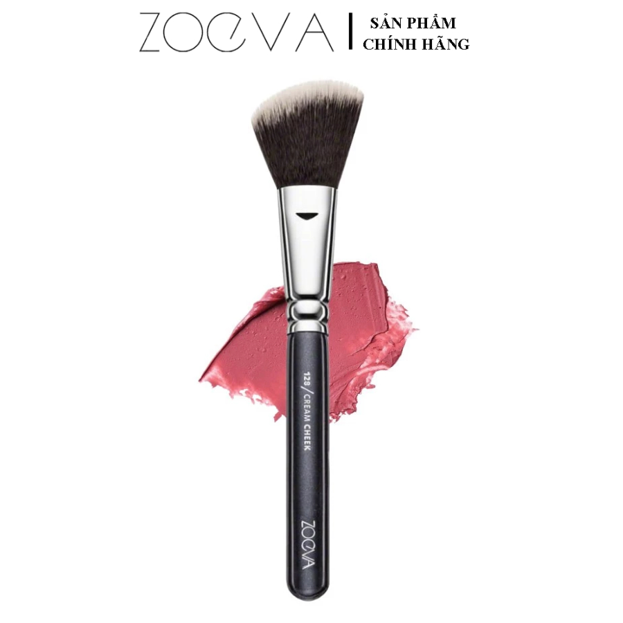 Cọ Má Hồng Xéo Cọ Khối ZOEVA 128 Cream Check Brush (Đen) | Shopee Việt Nam