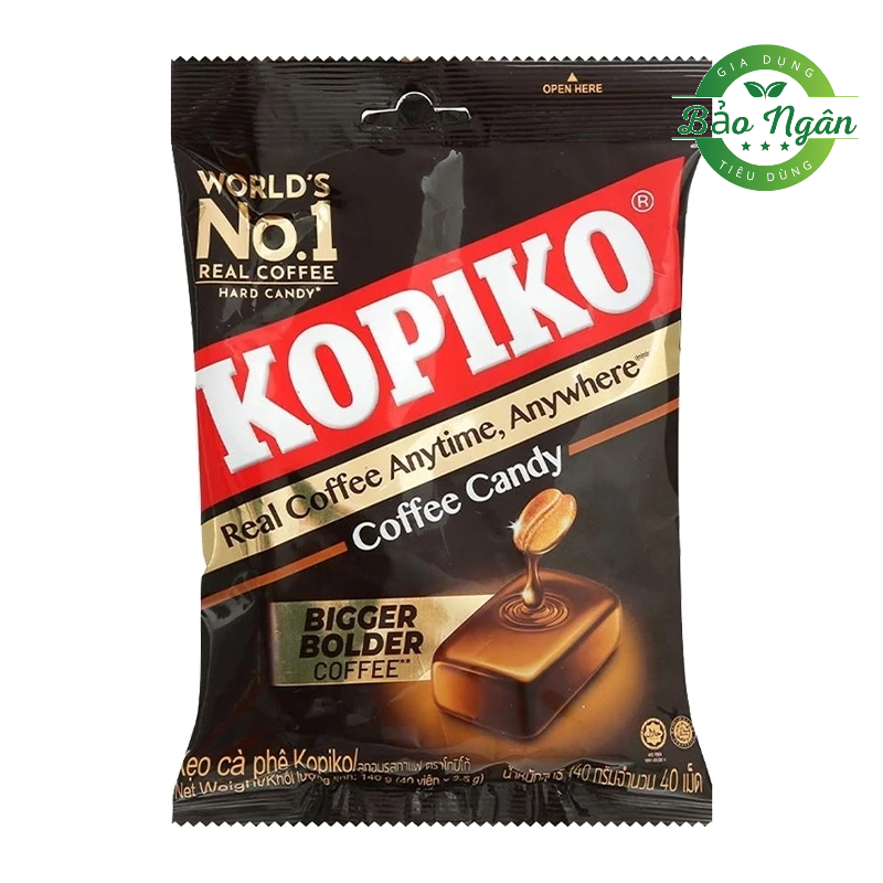 Kẹo Cà Phê Kopiko Gói 140g (40 viên) | Shopee Việt Nam
