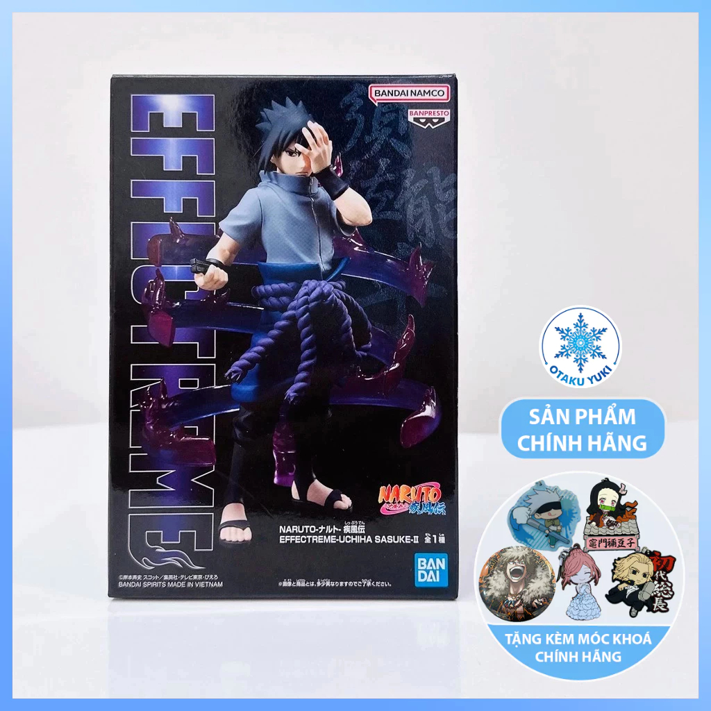 Mô Hình Uchiha Sasuke - Effectreme Naruto Figure Chính Hãng (Banpresto ...