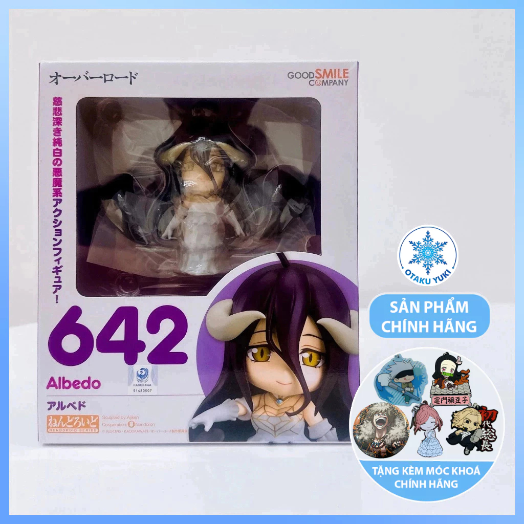 [Chính Hãng] Mô Hình Nendoroid Albedo - Nendoroid 642 OVERLORD | Shopee ...