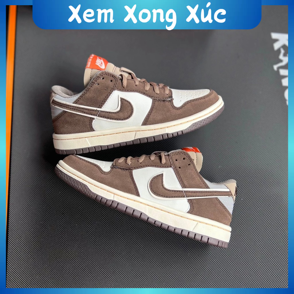 Giày sneaker SB Duck Low_Giày thể thao SB Nâu cổ thấp cao cấp chuẩn 1:1 ...