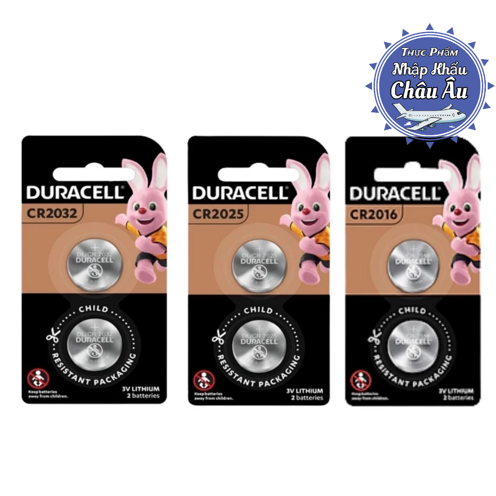 Pin 3V CR2032 Duracell LOẠI TỐT vỉ 2 viên | Shopee Việt Nam